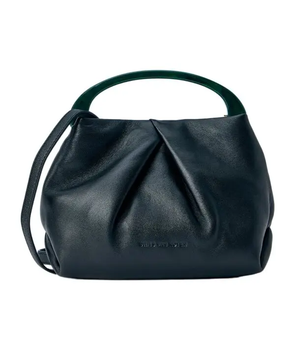 Dries Van Noten Crisp Pleated Shoulder Bag