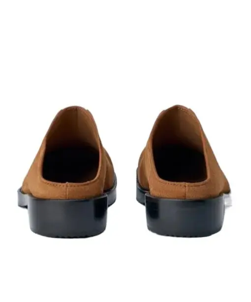 Dries Van Noten Suede Slip-on Mules - No