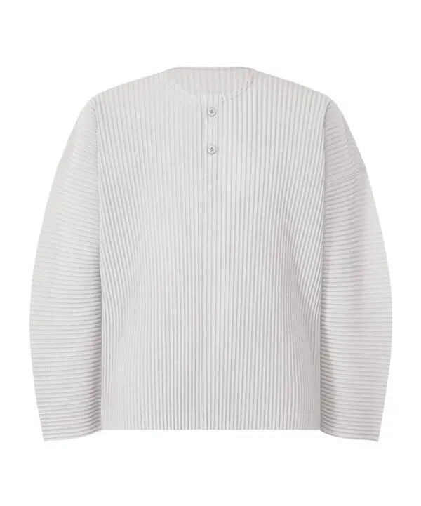 Issey Miyake Homme Plissé Monthly Colors September Top - Ray Grey