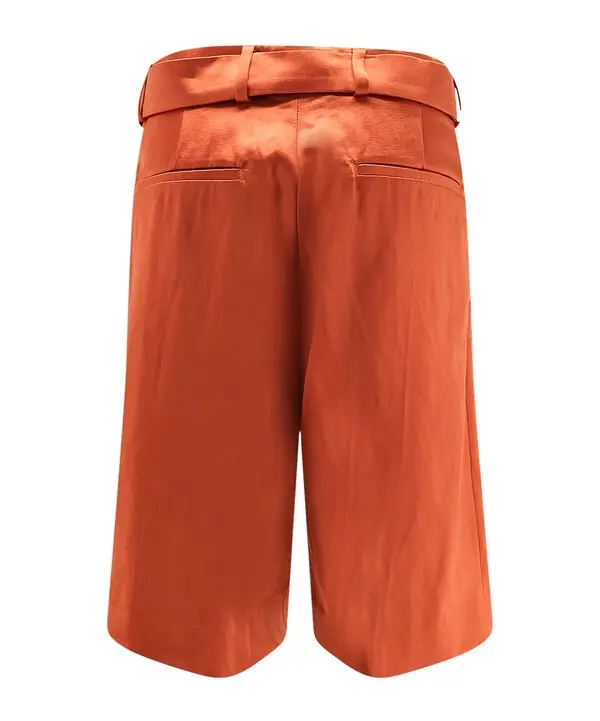 Dries Van Noten Belted Tailored Shorts
