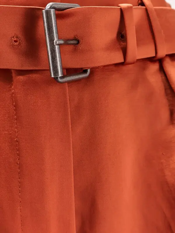 Dries Van Noten Belted Tailored Shorts