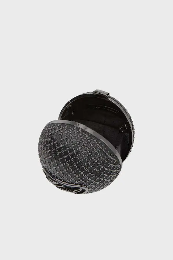Karl Lagerfeld Mini K/signature Curved Sphere Bag