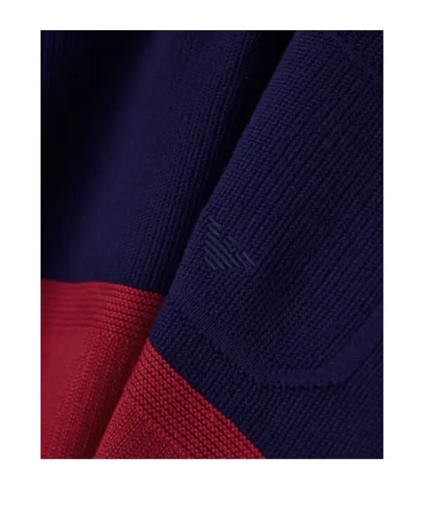 Emporio Armani Boteh Capsule Collection Polo-collar Jumper