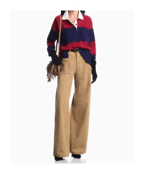 Emporio Armani Boteh Capsule Collection Polo-collar Jumper