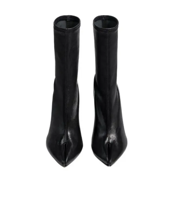 MAISON MARGIELA Tabi Ankle Boots Stretch Nappa