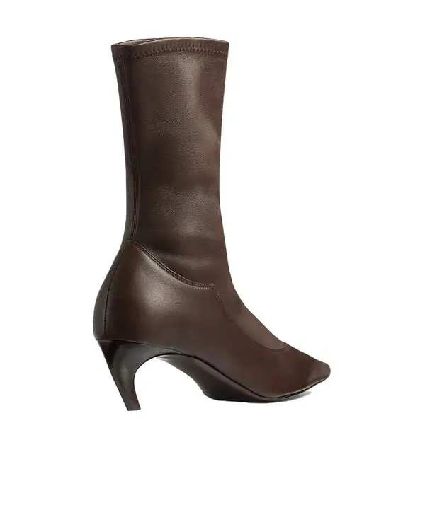 Khaite Pointed-toe Ankle Boots