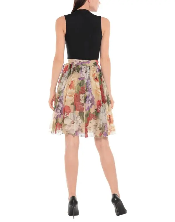 Dolce & Gabbana Floral Pleated Skirt