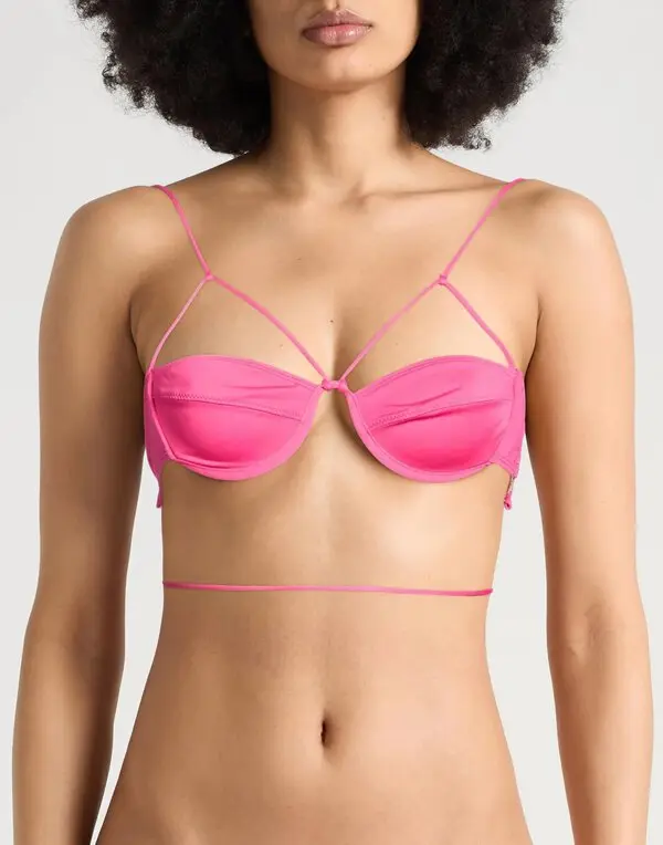 Jacquemus Simple Strapless Bikini Top - No