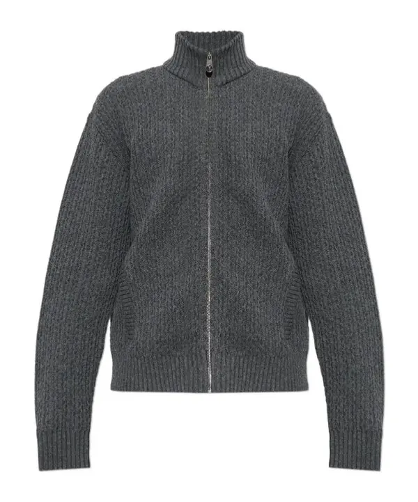 Versace High-neck Cardigan