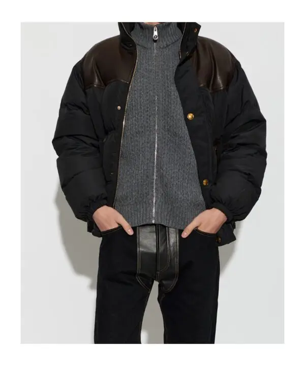 Versace High-neck Cardigan