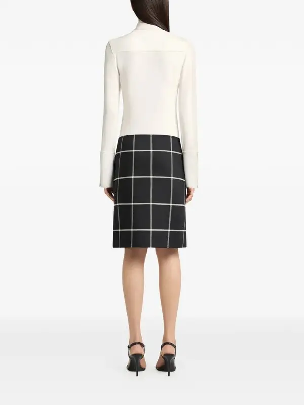 COURREGES Plaid Skirt