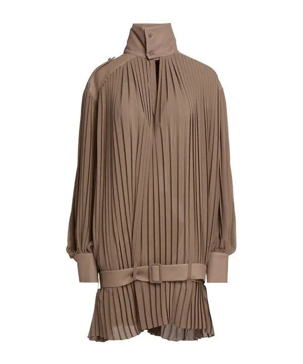 MAISON MARGIELA Pleated Dress - Khaki