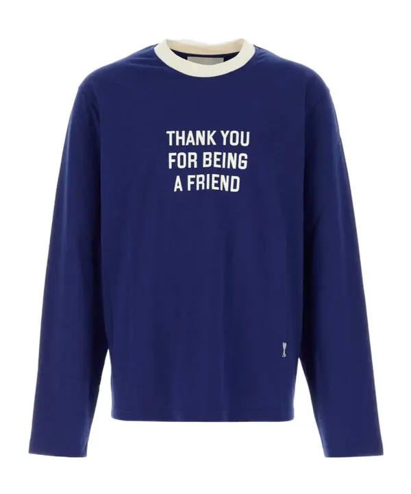 AMI Paris Long-sleeved Crewneck T-shirt