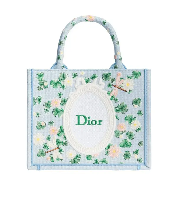 Dior Small Book Tote With Strap