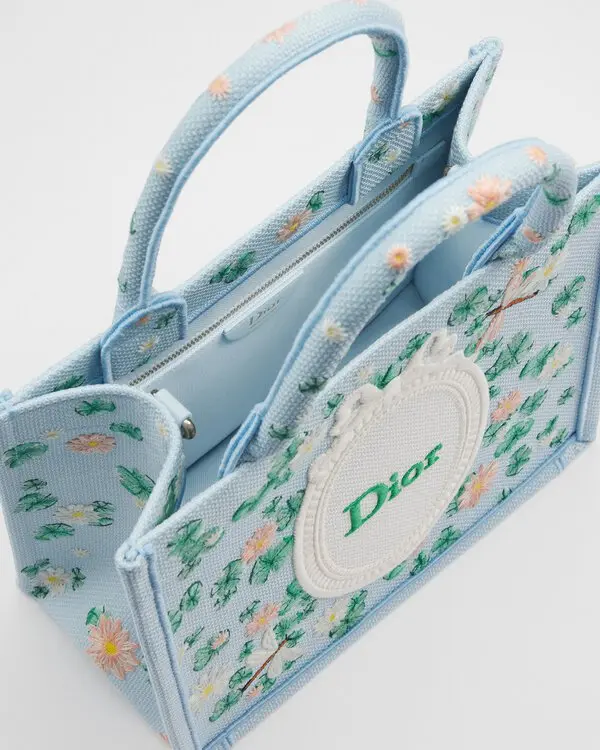 Dior Small Book Tote With Strap