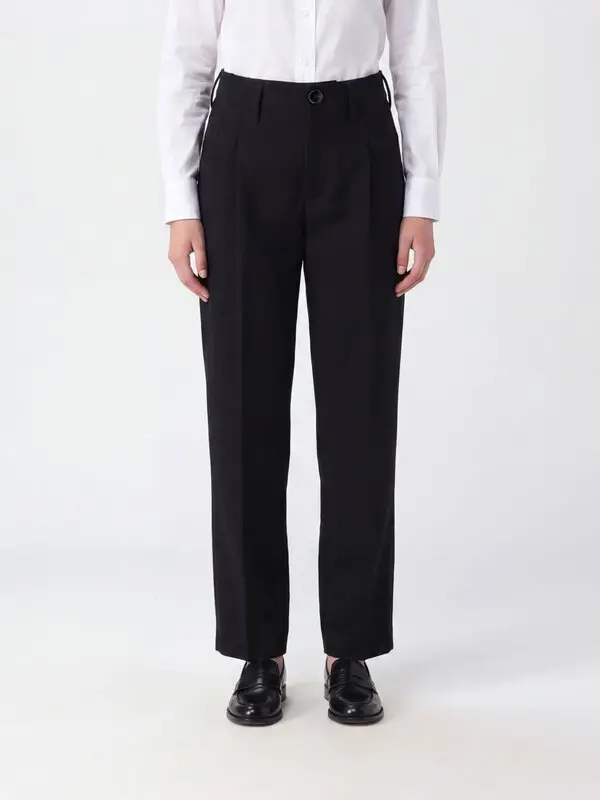 AMI Paris Pleated Virgin-wool Trousers