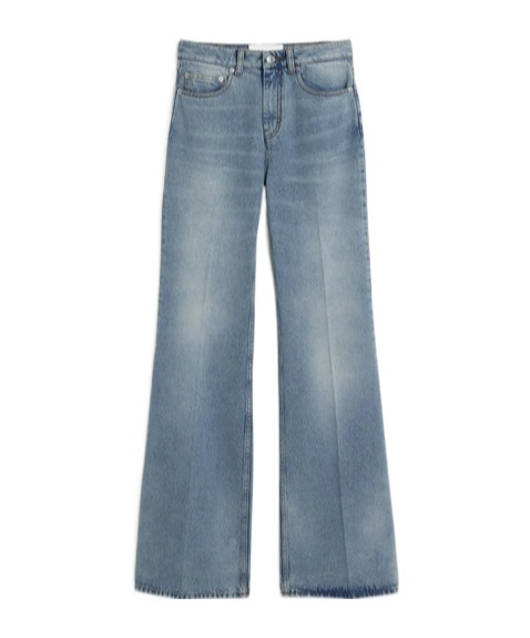 AMI Paris High-rise Flared Jeans - Blue