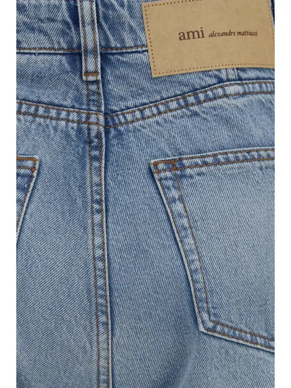AMI Paris High-rise Flared Jeans
