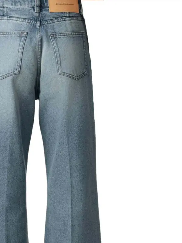 AMI Paris High-rise Flared Jeans
