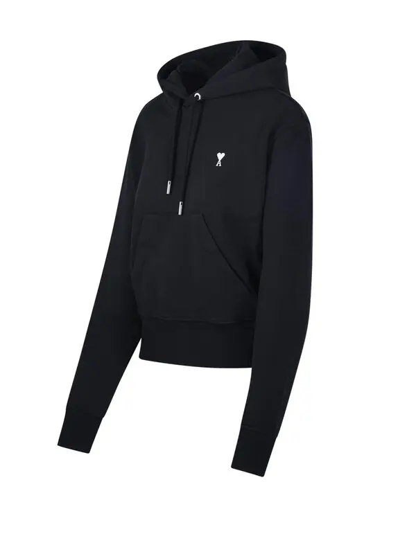 AMI Paris De Coeur Logo Hoodie