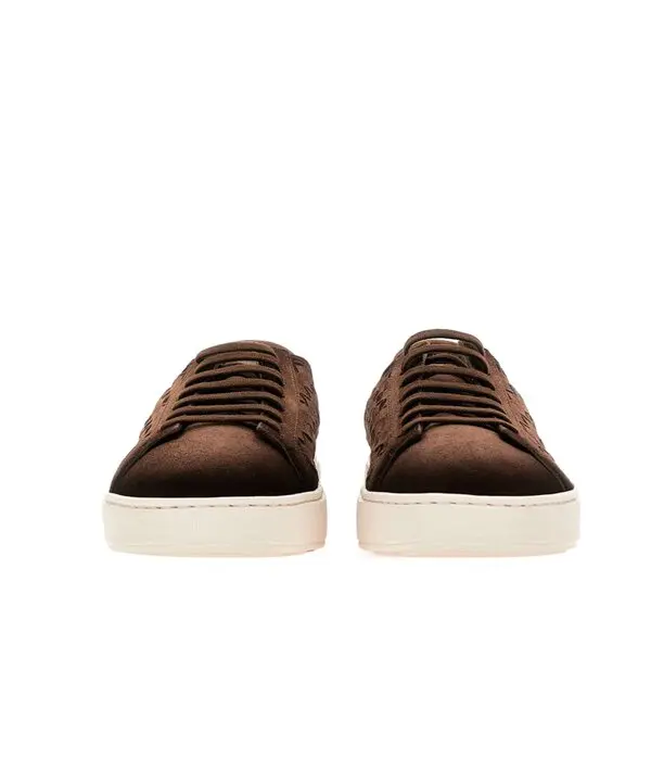 Santoni Woven Low-top Sneakers