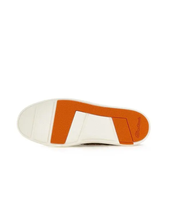 Santoni Woven Low-top Sneakers