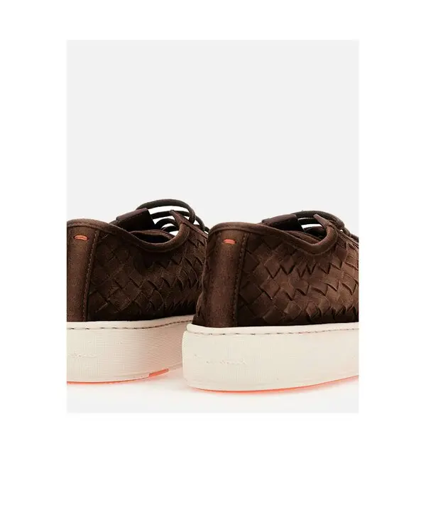 Santoni Woven Low-top Sneakers