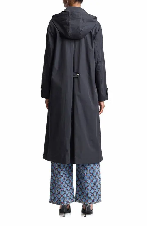 Avec Les Filles Swing Rain Trench Coat