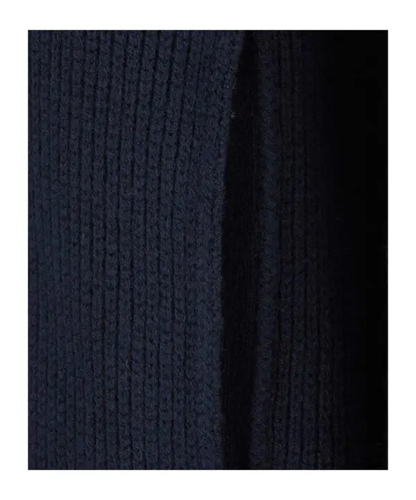 Emporio Armani Ribbed Zipped Cardigan