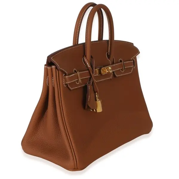 Hermès Gold Togo Birkin 25 Ghw