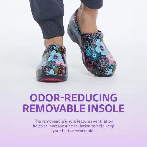 ANYWEAR Sr Angel Nursing Clogsslip-resistant Cushioned Clogs - Garden Flutter