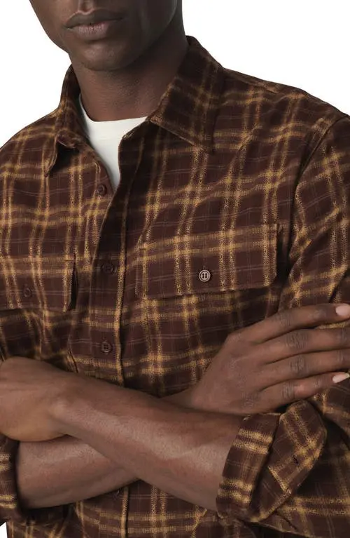 Joe's Jeans Plaid Double Flap Pocket Button-up Shirt