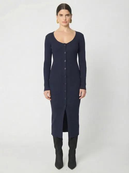 GILNER FARRAR Fienna Dress - Navy