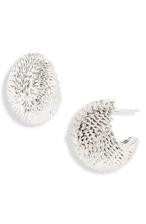 Jacquemus The Hérisson Earrings - Silver 980