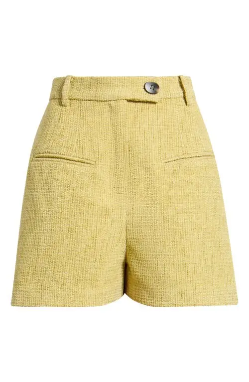 Oddmuse High Waist Tweed Shorts