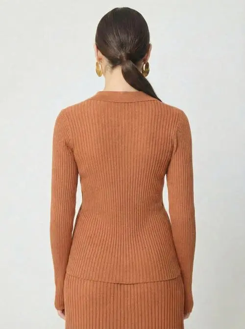 GILNER FARRAR Iris Top - Camel