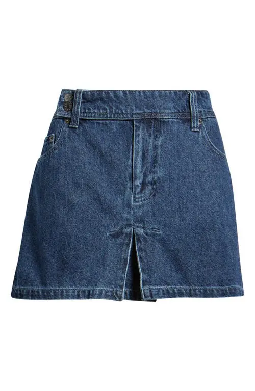 DAZE High Tide Denim Miniskirt