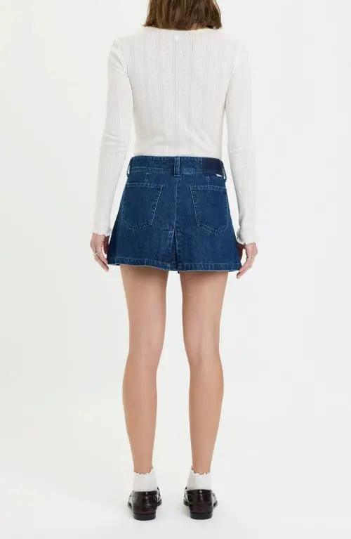 DAZE High Tide Denim Miniskirt