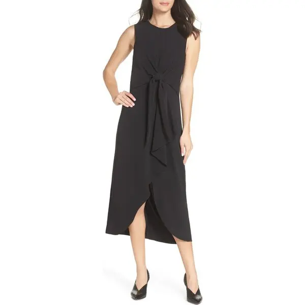 Sam Edelman Tie Front Midi Dress