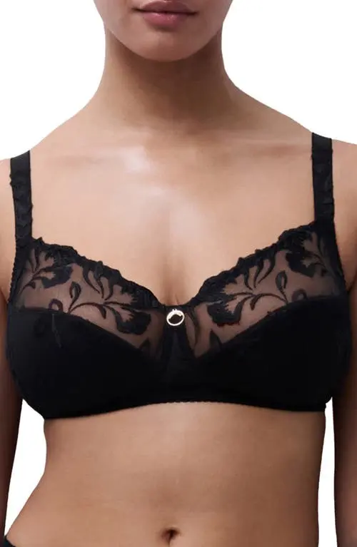 Chantelle Majestic Wireless Bra - Black