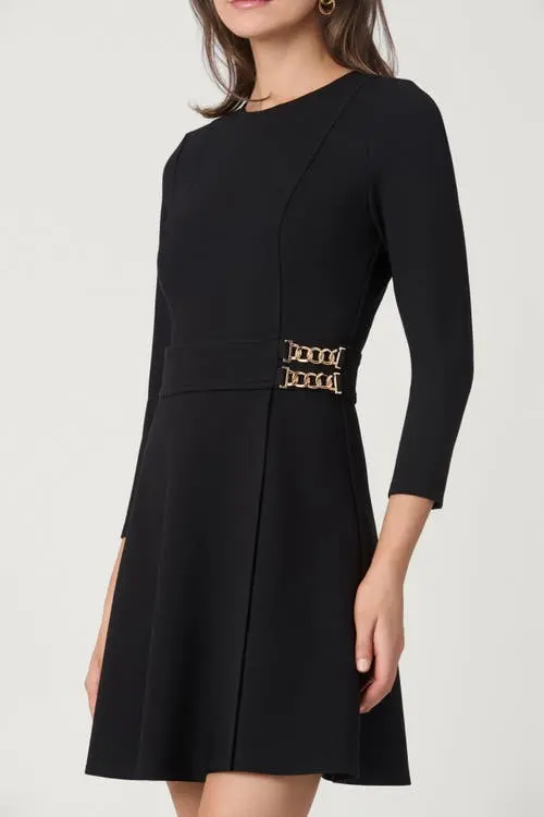 Shoshanna Hardware Ponte Rachel Dress