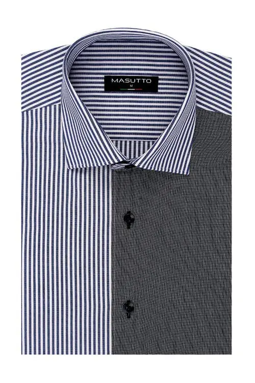 MASUTTO Emilio Print Button-up Short Sleeve Shirt