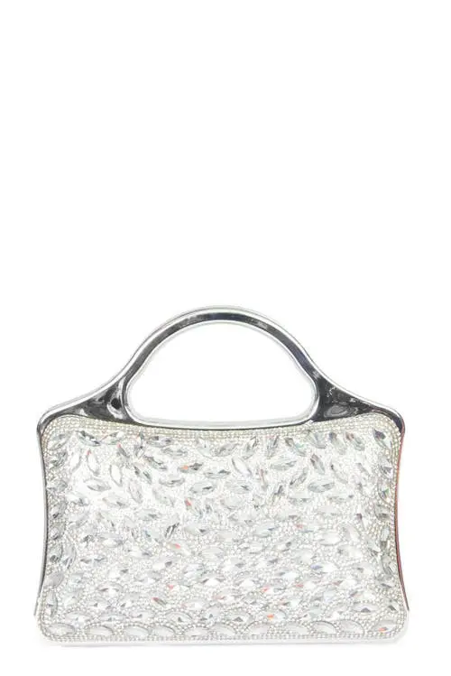 LAUREN LORRAINE Ginger Clutch - Silver