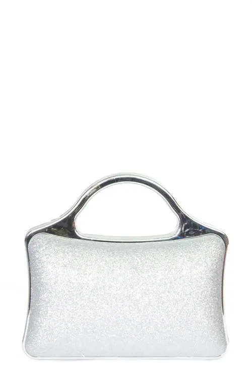 LAUREN LORRAINE Ginger Clutch - Silver