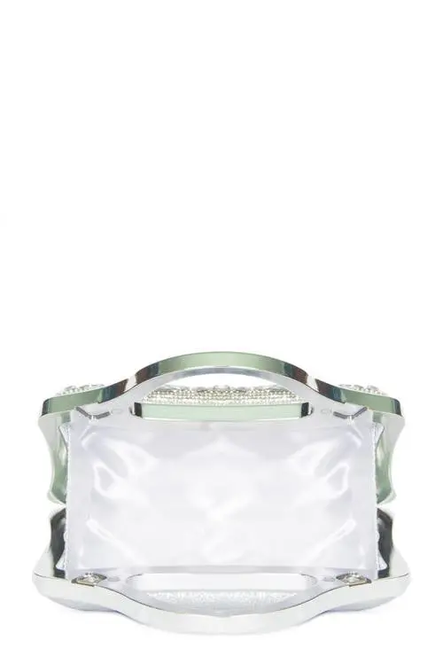LAUREN LORRAINE Ginger Clutch - Silver