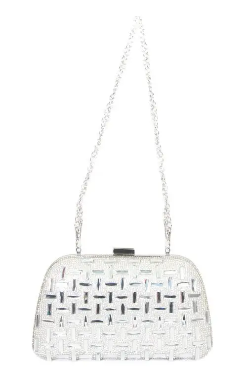 LAUREN LORRAINE Zippy Clutch - Silver