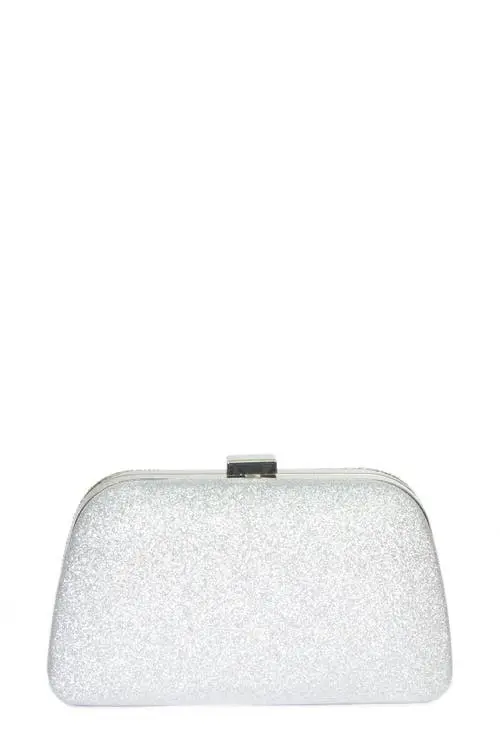 LAUREN LORRAINE Zippy Clutch - Silver