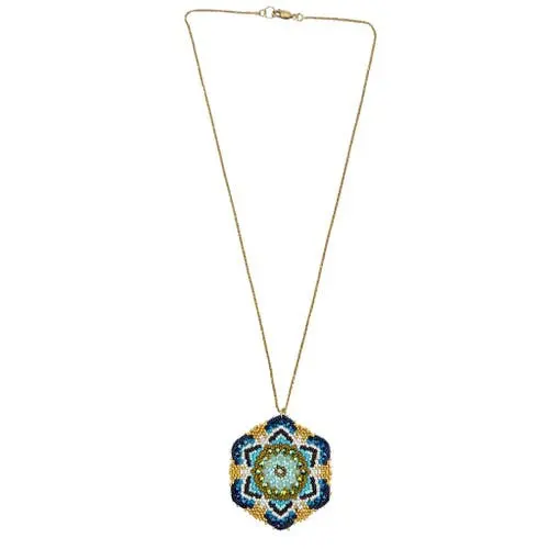 MADISON BEVERLY HILLS Mandala Small Dreamer Pendant Necklace