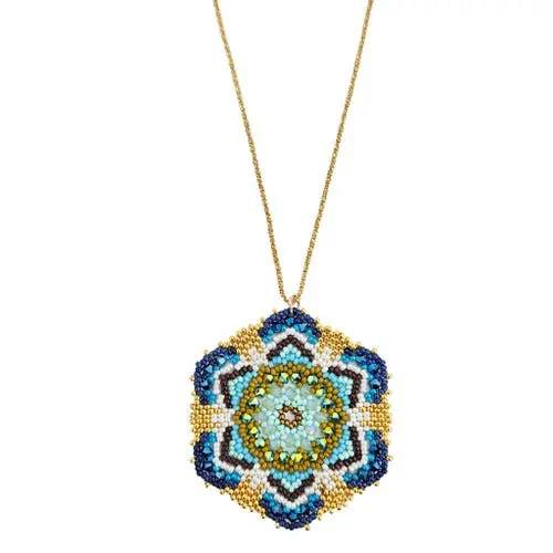MADISON BEVERLY HILLS Mandala Small Dreamer Pendant Necklace