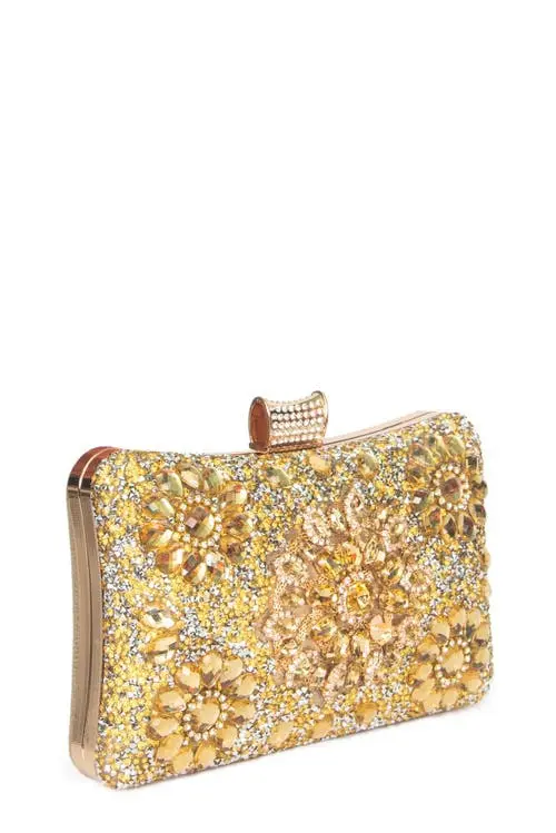 LAUREN LORRAINE Adure Clutch - Gold